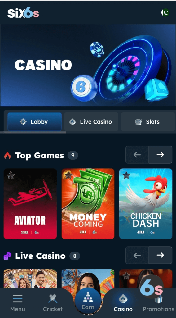 Six6s Game Download APK New Earning App 2026